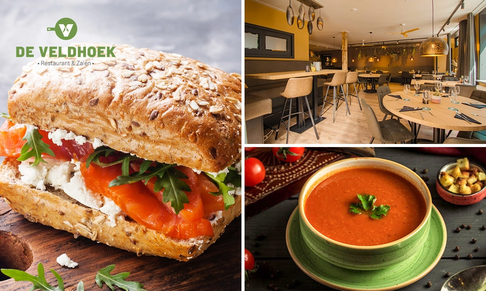 De Veldhoek, 2-gangen keuzelunch bij De Veldhoek bespaar 45% in Zwolle ...